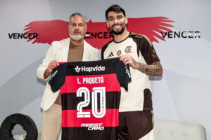 Flamengo anuncia a contratação de Lucas Paquetá